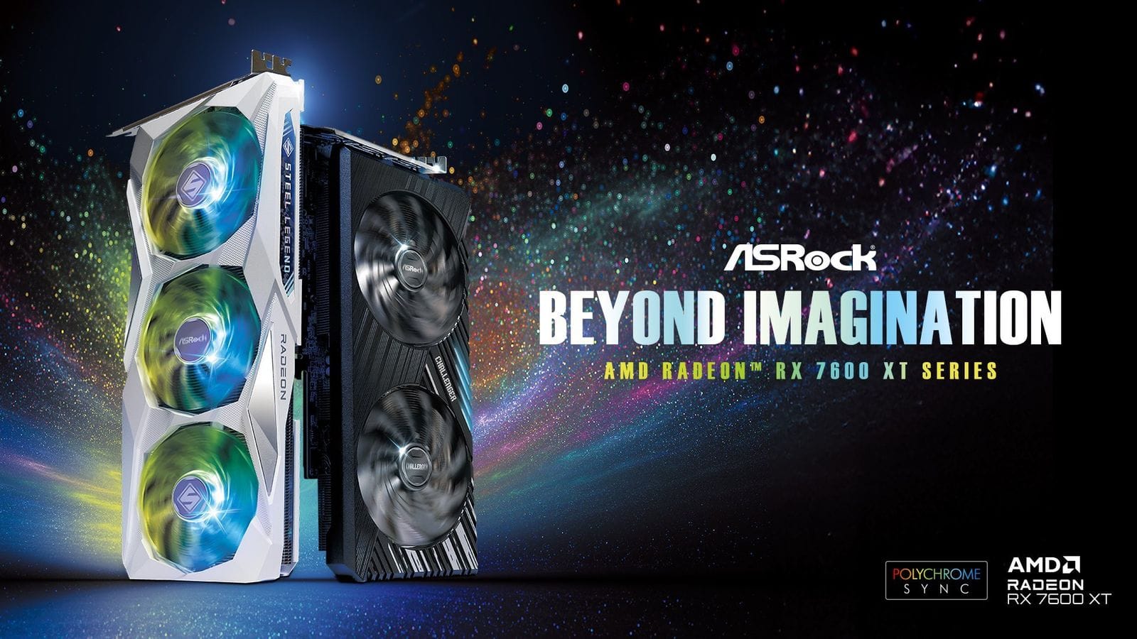 ASRock trình làng Card đồ họa AMD Radeon RX 7600 XT Steel Legend và ...