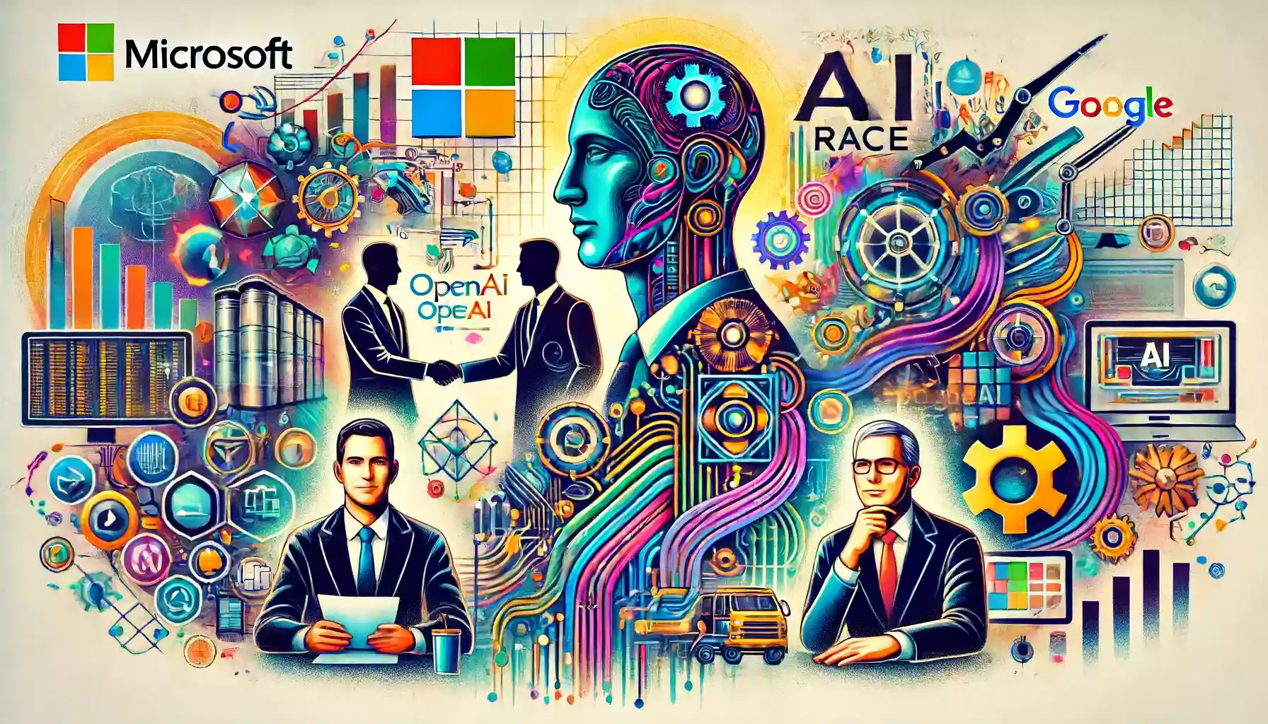Hợp tác AI giữa Microsoft và OpenAI: Lợi ích bất ngờ cho Google ...